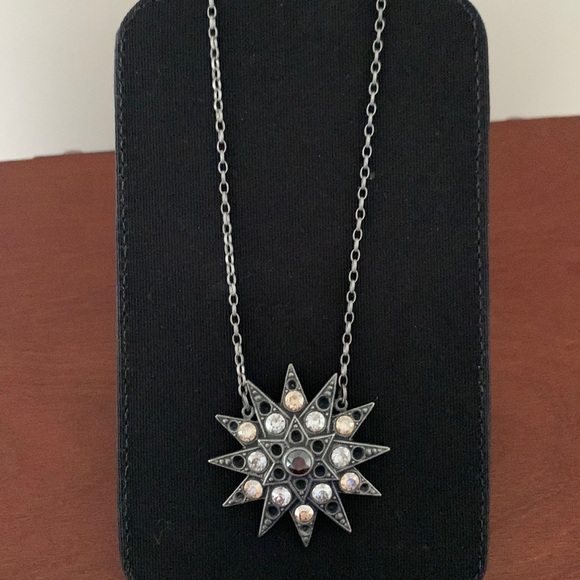 Sabika | Jewelry | Sabika Star Shaped Necklace With Clear And Neutral ...